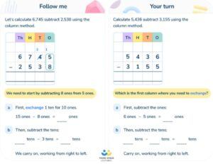 What Is The Column Method Of Addition And Subtraction?