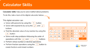 Calculator Skills - Math Steps, Examples & Questions