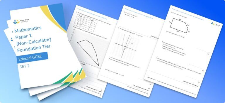 Edexcel Maths Papers - GCSE [FREE] - Third Space Learning