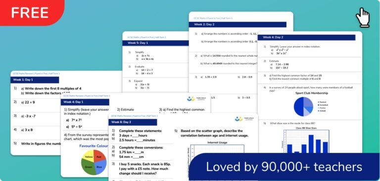 [FREE] Fluent in Five - GCSE & KS3 Maths - Third Space Learning