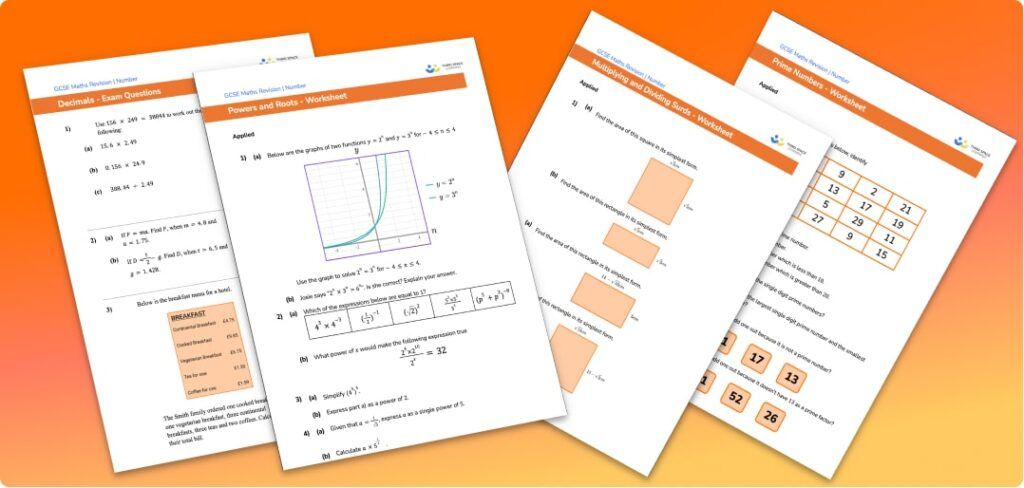 Number Worksheets - GCSE Maths [FREE] - Third Space Learning