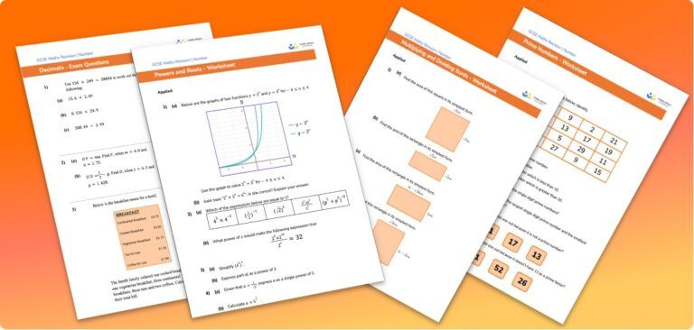 Number Worksheets - GCSE Maths [FREE] - Third Space Learning