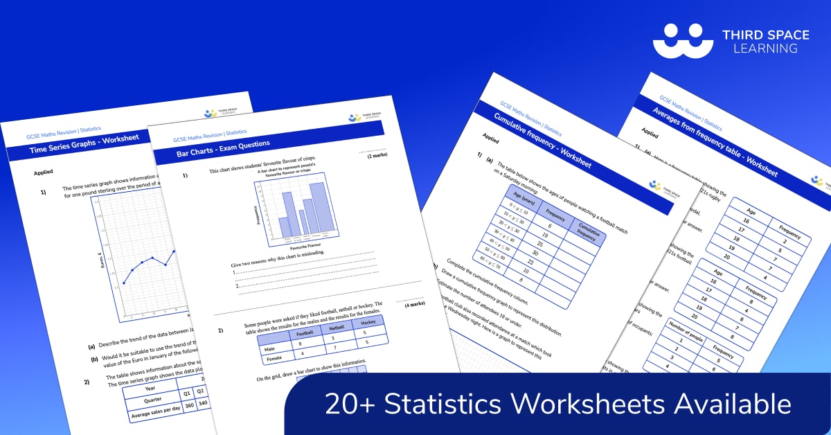 Free Statistics Worksheets