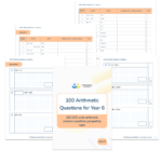 [FREE] 100 Arithmetic Questions for Year 6