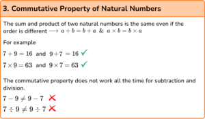 Natural Numbers - Elementary Math Steps, Examples & Questions