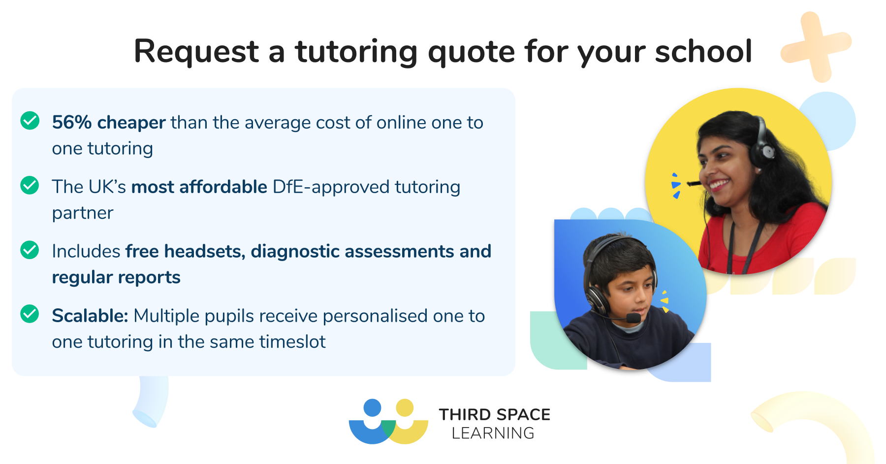 Try AI Tutoring Free - Third Space Learning