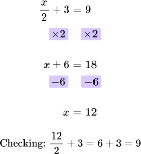 Solve Equations with Fractions - Steps, Examples & Questions