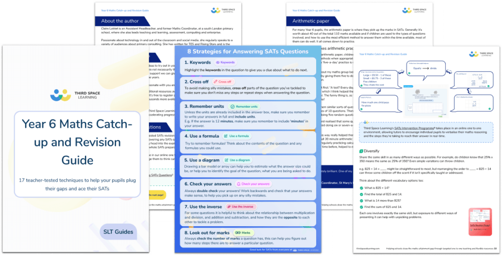 [FREE] Year 6 Maths Catch-up and Revision Guide