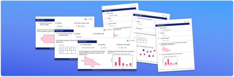 [FREE] Year 9 Fluent in Five Arithmetic Pack (Spring Term - Weeks 1 to 12)