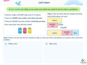 Bar Model Multiplication And Division For Primary