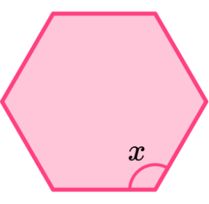 Angles In A Hexagon - GCSE Maths - Steps, Examples, Worksheet