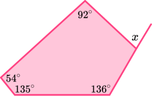 Angles In A Pentagon - GCSE Maths - Steps & Examples