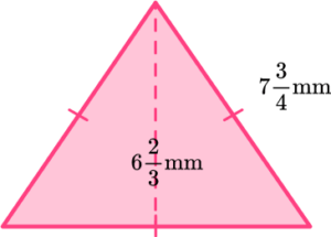 Area of Equilateral Triangle - Math Steps, Examples & Questions