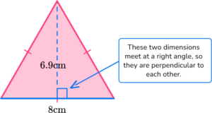 Area of Equilateral Triangle - Math Steps, Examples & Questions