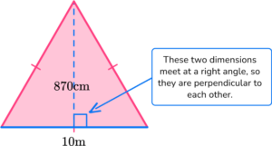 Area of Equilateral Triangle - Math Steps, Examples & Questions