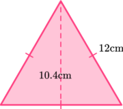Area of Equilateral Triangle - Math Steps, Examples & Questions
