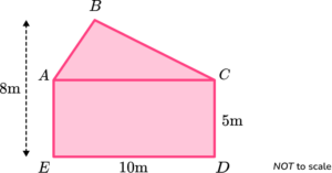 Area Of A Pentagon - GCSE Maths - Steps, Examples & Worksheet