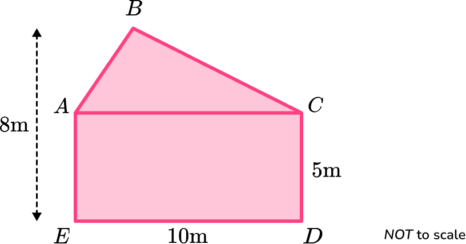 Area Of A Pentagon - GCSE Maths - Steps, Examples & Worksheet