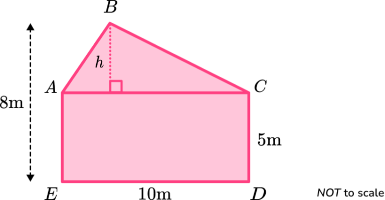 Area Of A Pentagon - GCSE Maths - Steps, Examples & Worksheet