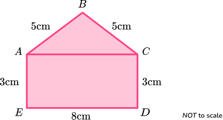 Area Of A Pentagon - GCSE Maths - Steps, Examples & Worksheet