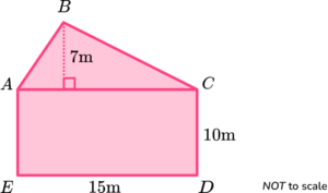 Area Of A Pentagon - GCSE Maths - Steps, Examples & Worksheet