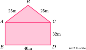 Area Of A Pentagon - GCSE Maths - Steps, Examples & Worksheet