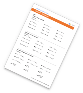 GCSE Maths Worksheets [FREE] - Third Space Learning