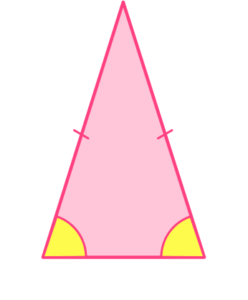 Isosceles triangle - Math Steps, Examples & Questions