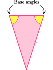 Isosceles triangle - Math Steps, Examples & Questions