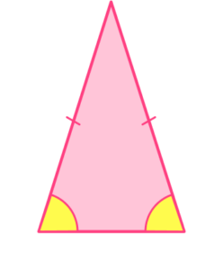Isosceles triangle - Math Steps, Examples & Questions