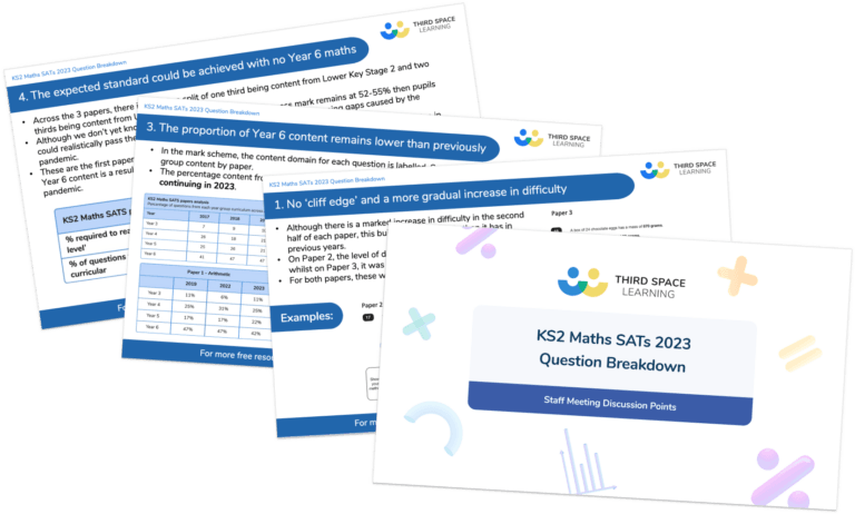SATs Results 2023: Headlines And Next Steps For Senior Leaders