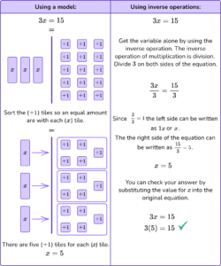 Math equations - Elementary Math - Steps, Examples & Questions