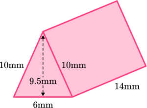 Surface Area of a Triangular Prism - Steps, Examples & Questions