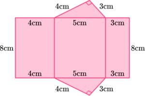 Surface Area of a Triangular Prism - Steps, Examples & Questions