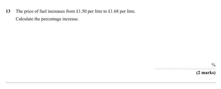 Free Year 9 Maths Test With Answers And Mark Scheme