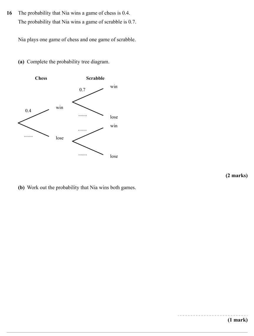 Free Year 9 Maths Test With Answers And Mark Scheme free-year-9-maths-test-with-answers-and-mark-scheme
