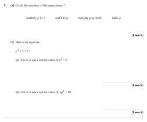 Free Year 9 Maths Test With Answers And Mark Scheme