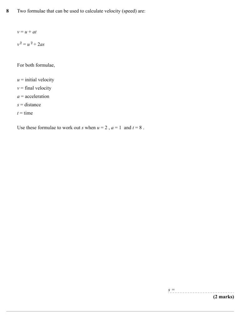 Free Year 9 Maths Test With Answers And Mark Scheme Free Year 9 Maths Test With Answers And Mark Scheme