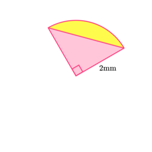 Area Of A Segment - GCSE Maths - Steps, Examples & Worksheet