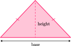 Area of Isosceles Triangle - Math Steps, Examples & Questions
