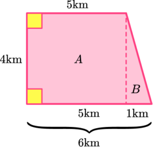 Area of a Quadrilateral - Math Steps, Examples & Questions