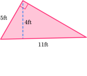 Area of a Right Triangle - Math Steps, Examples & Questions
