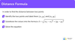 Distance Formula - GCSE Maths - Steps, Examples & Worksheet