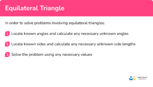 Equilateral Triangles - GCSE Maths Steps, Examples & Worksheet