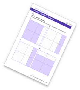 Inequalities On A Number Line Worksheet - GCSE Maths [FREE]
