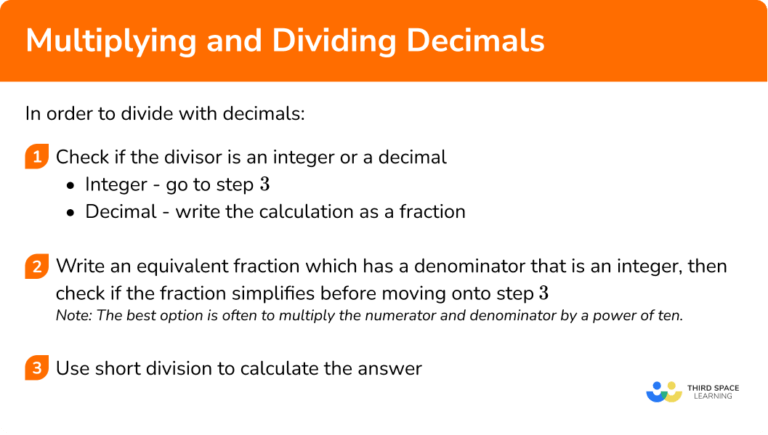 Multiplying And Dividing Decimals - GCSE Maths - Steps & Examples Multiplying And Dividing Decimals - GCSE Maths - Steps & Examples
