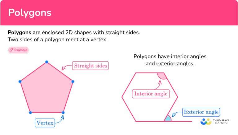 Polygons - Math Steps, Examples & Questions