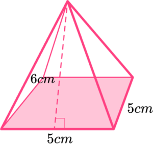 Pyramid Shape - Math Steps, Examples & Questions
