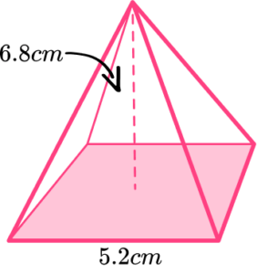 Pyramid Shape - Math Steps, Examples & Questions