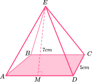 Pyramid Shape - Math Steps, Examples & Questions